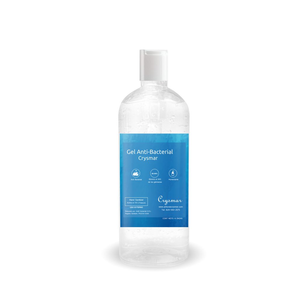 GEL ANTI-BACTERIAL – Pinturas Crysmar