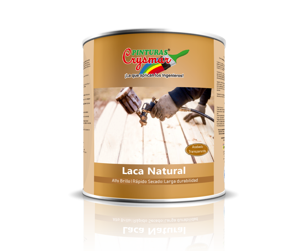 LACA NATURAL SEMI-MATE – Pinturas Crysmar